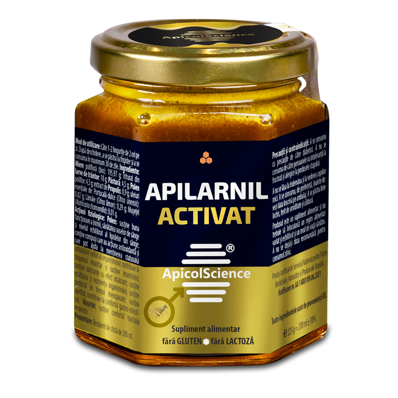 APILARNIL ACTIVAT - reglează apetitul alimentar, efect revitalizant ...